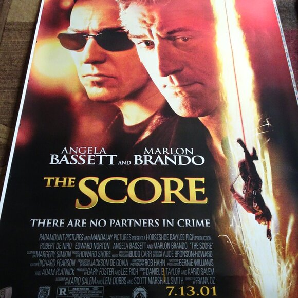 Paramount Pictures | Art | The Score Movie Banner With Robert Deniro ...